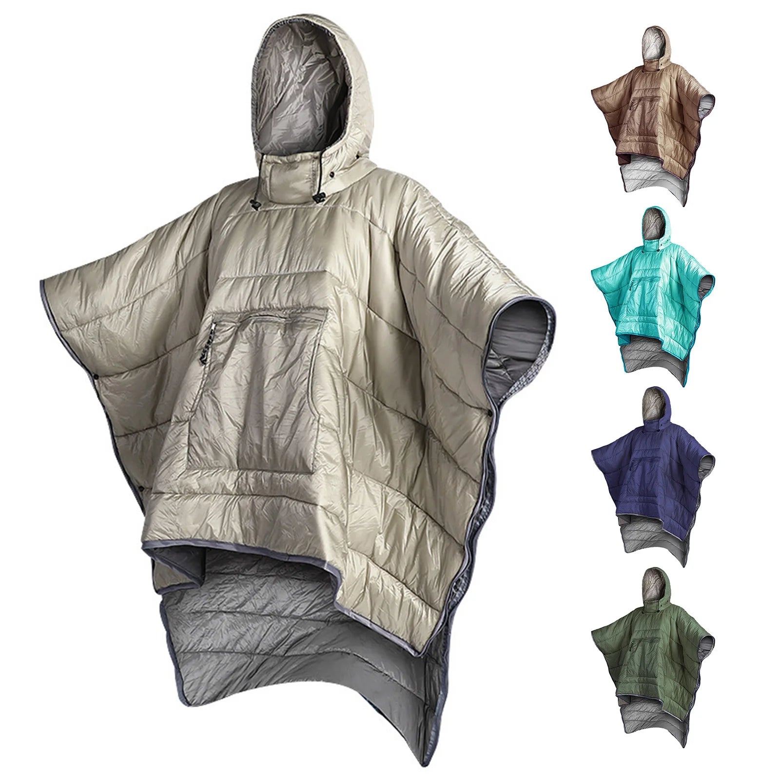 The Ultimate 3 in 1 Ultralight Warm Poncho – Luna Outdoors